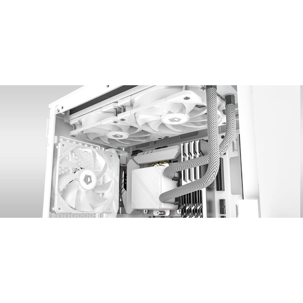 BỘ TẢN NHIỆT NƯỚC ID-COOLING DASHFLOW 240 BASIC WHITE, Chính hãng, giá rẻ | Gearshop