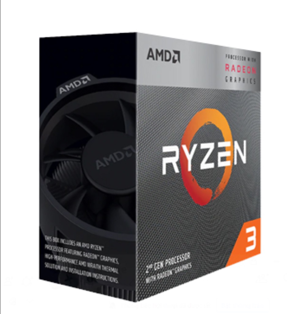 AMD Ryzen 3 3100 (3.6GHz turbo up to 3.9GHz, 4 nhân 8 luồng)